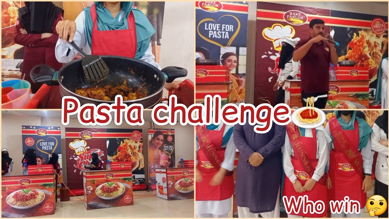Bake Parlor Pasta compitition|| Pasta challenge|| Bake parlor Challenge ...