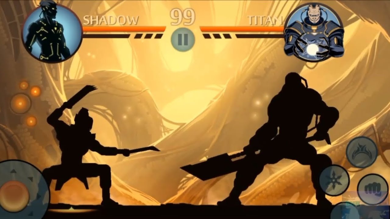 Shadow vs Titan final boss shadow fight 2 gameplay - YouTube