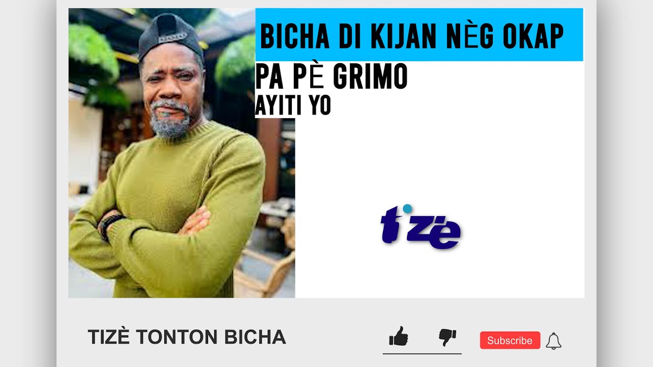 Bicha di kijan nèg okap ye, li di li pa pè grimo Ayiti yo #comedy #comedyvideo #podcast #funny ...