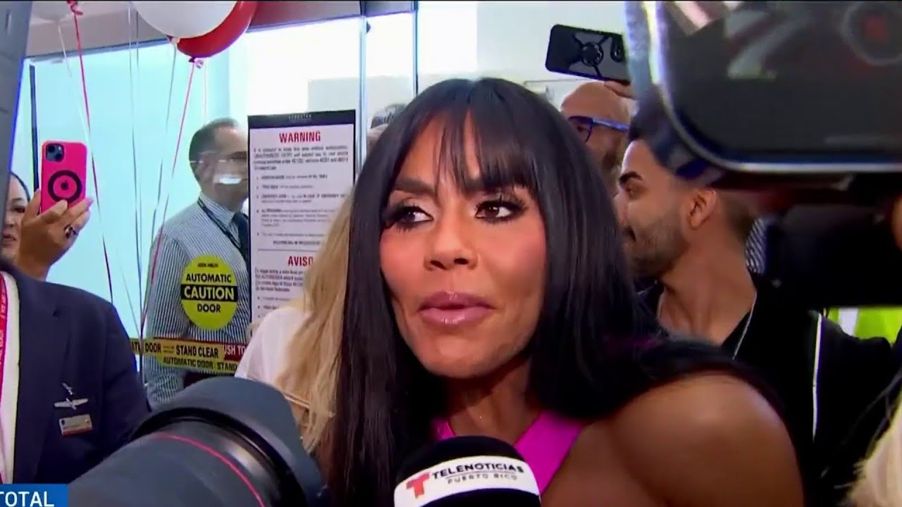 ¡Maripily Rivera Llega a Puerto Rico! - YouTube