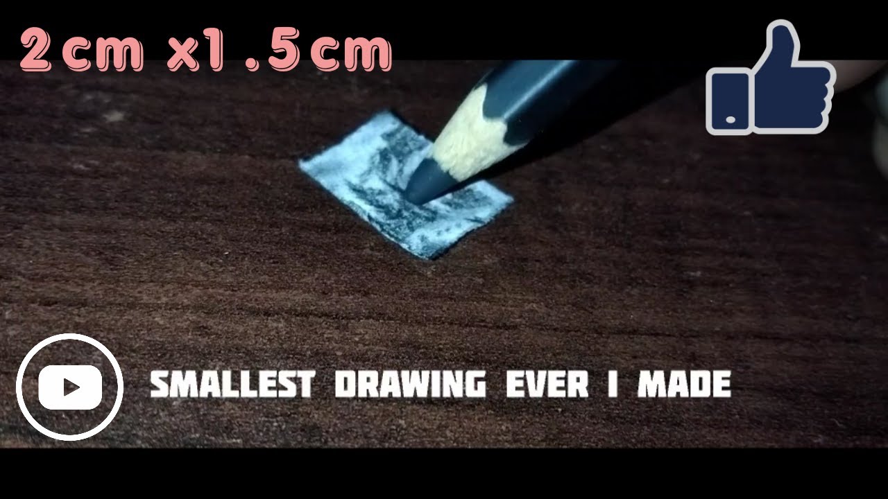 The Smallest Drawing I've Ever Drawn - YouTube