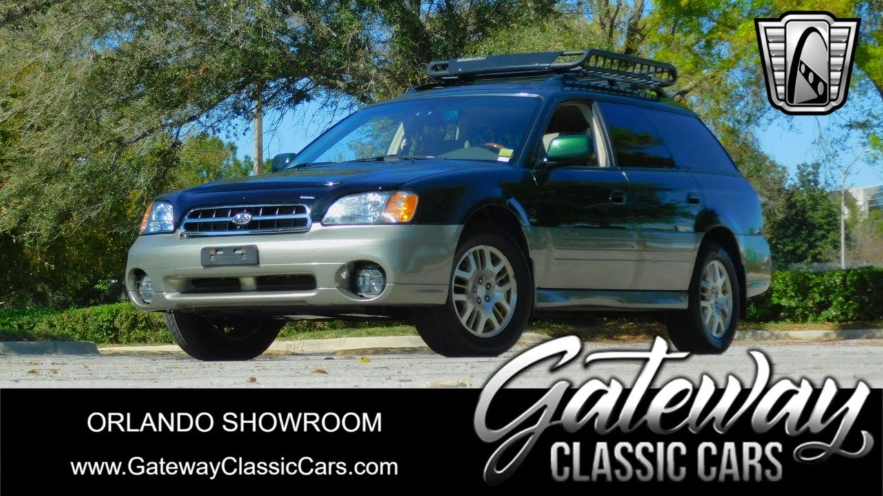 2002 Subaru Legacy Outback For Sale Gateway Classic Cars of Orlando ...
