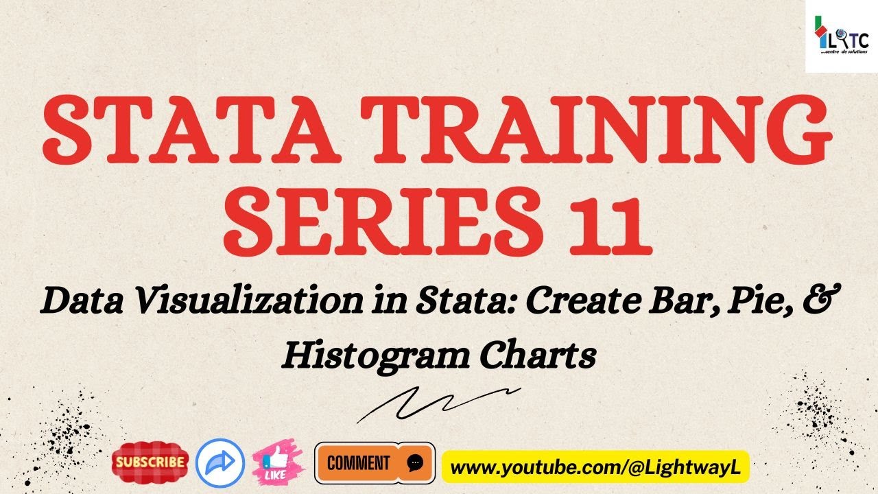 Stata Data Visualization Tutorial: Bar, Pie & Histogram Charts - YouTube