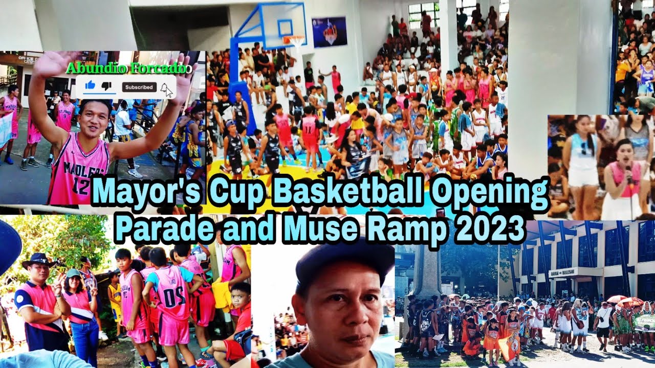 Mayor's Cup Basketball Opening Parade of Teams and Muses - YouTube