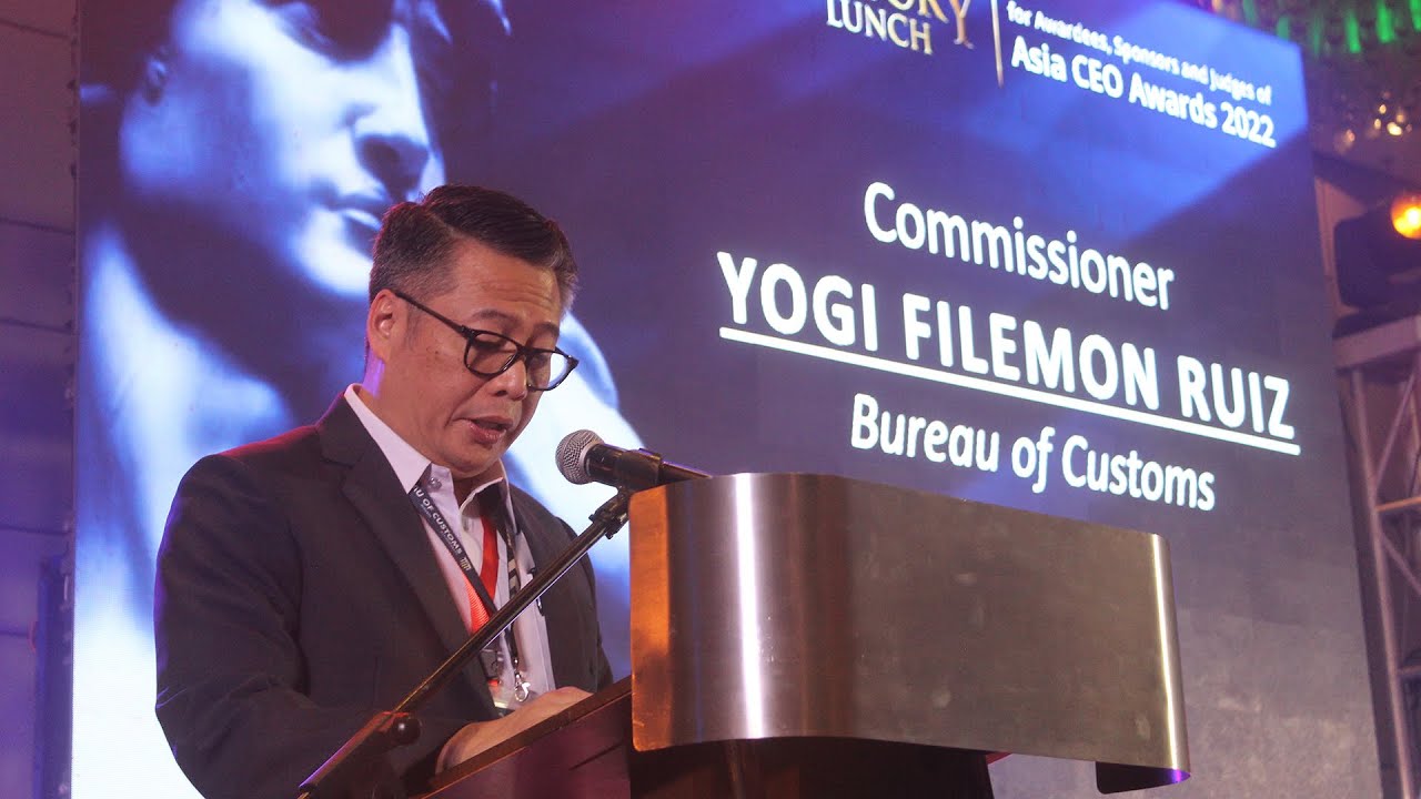 ASIA CEO FORUM VICTORY LUNCH | Yogi Filemon Ruiz - YouTube
