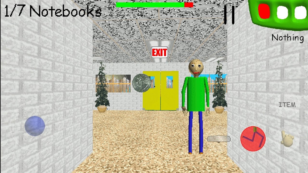Wait What A Quarter|Baldi's Basics Classic - YouTube