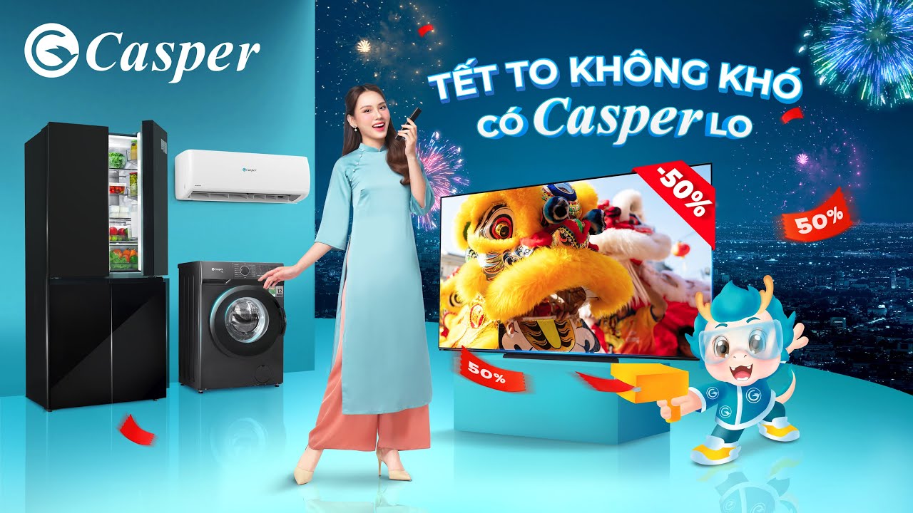 Tết to không khó - Có Casper lo | Casper - YouTube