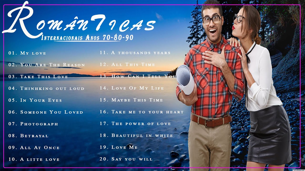 Músicas Internacionais Românticas Anos 70 80 90 💗 Só Românticas