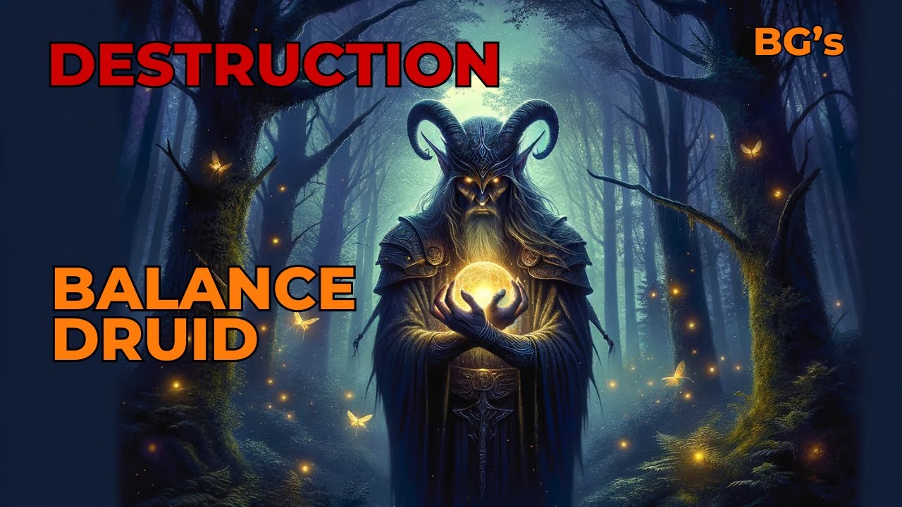 Balance Druid Battleground Destruction - BG - Big Damage! - YouTube