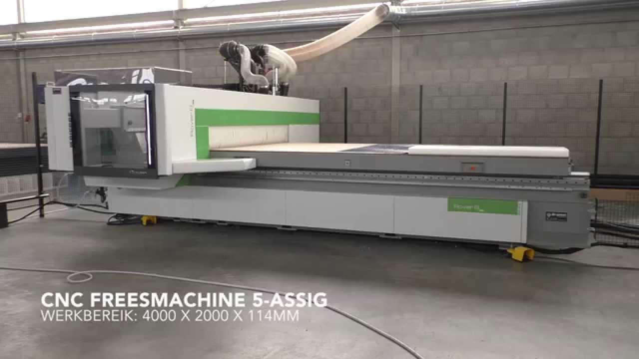 BXS - 5-assige CNC freesmachine - YouTube