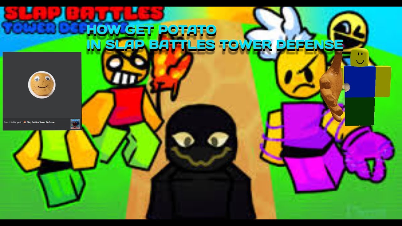 How get Potato in Slap Battles Tower Defense - YouTube