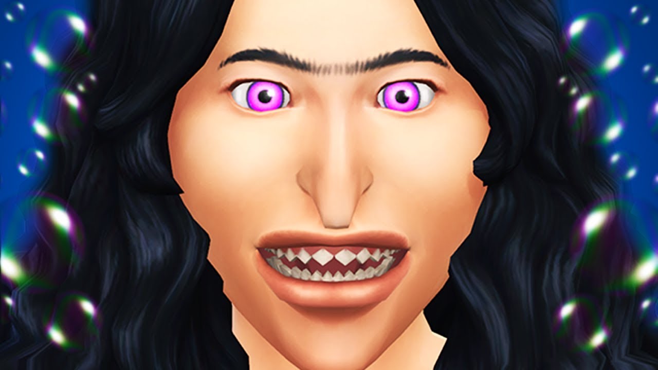 The Sims 4 Challenge Чудо генетики | Русалка - YouTube