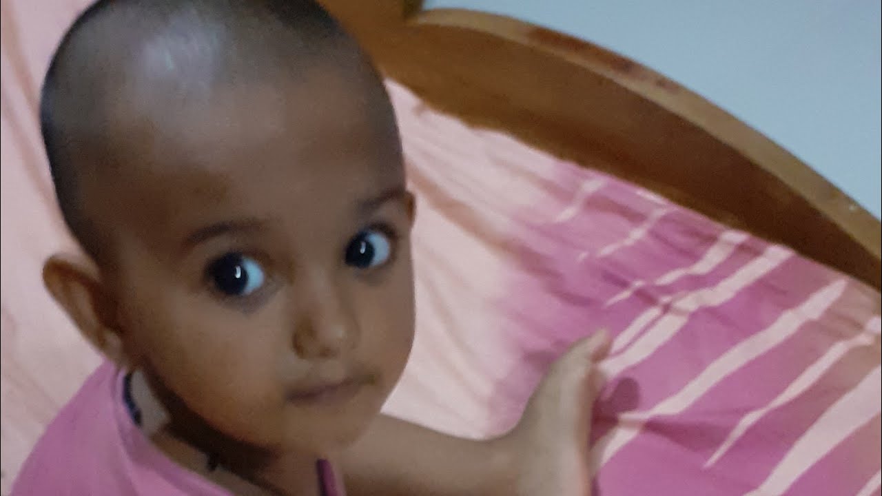 just luaghting have some fun of kid (tanha moni) - YouTube
