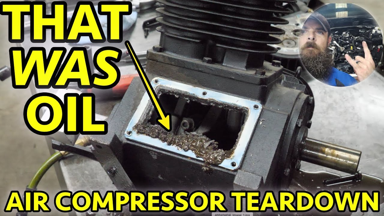 CARNAGE! Failure To Maintain An Air Compressor Leads to MASSIVE FAILURE ...