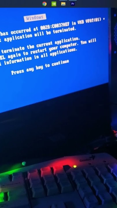 Windows Crazy Error - YouTube