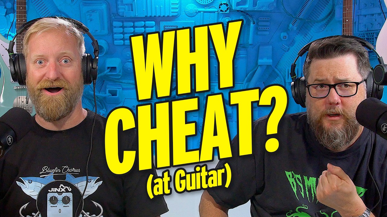Ryan and Steve DESTROY GUITAR CHEATS! - (thoughts on fake guitarist ...