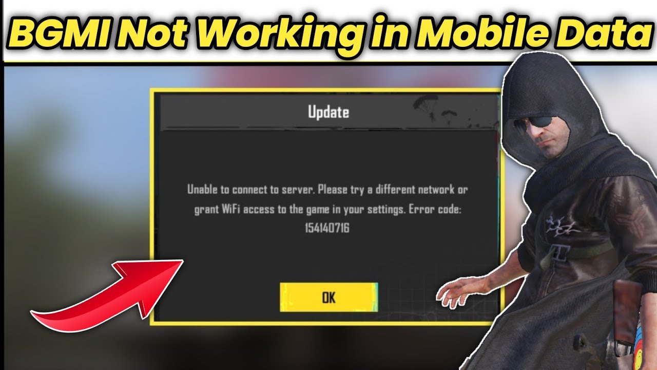 🔥BGMI Not Working on Mobile Data / Wifi | BGMI Network connection ...