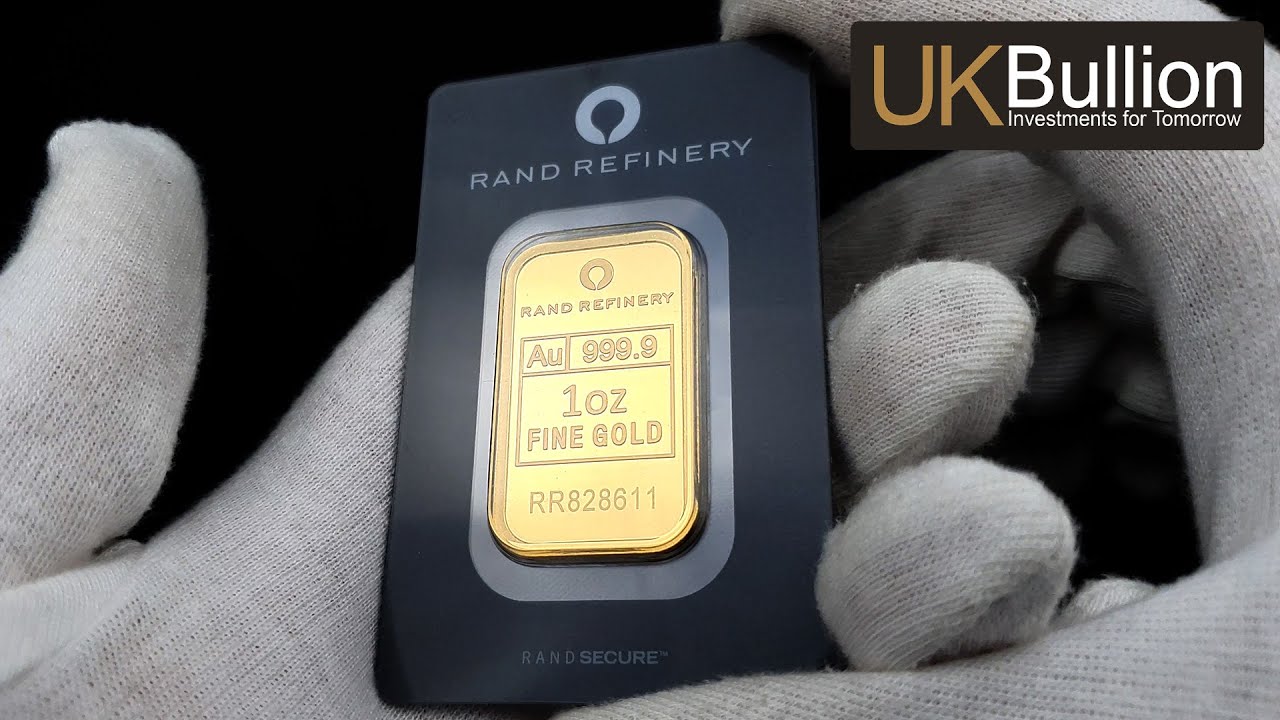 1oz Rand Refinery Gold Minted Bar I Buy Now - YouTube
