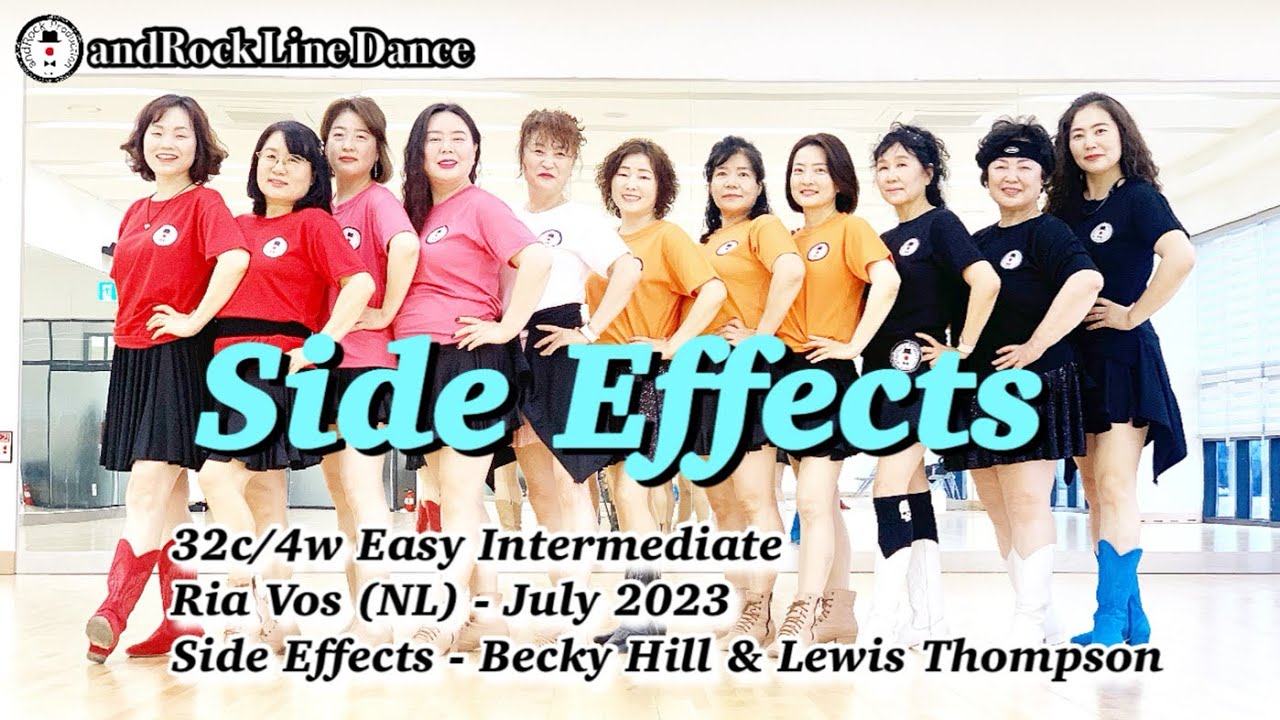 Side Effects Line Dance(Easy Intermediate) - Demo - YouTube
