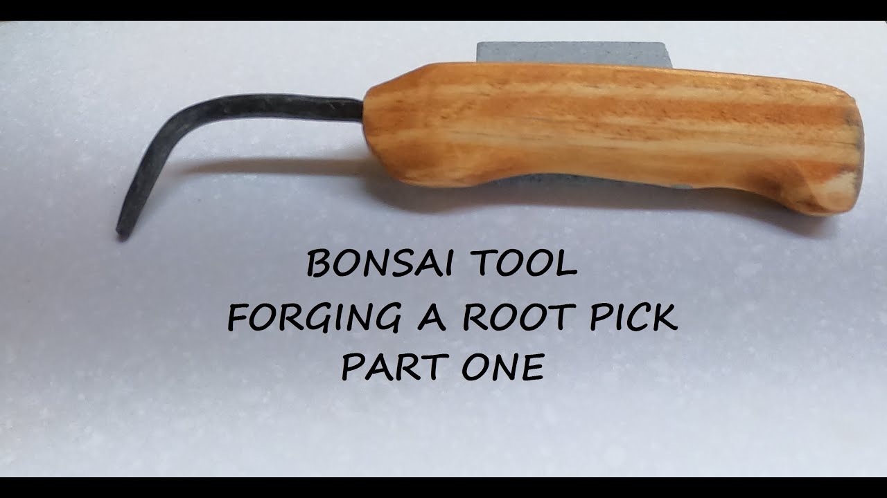Forging Bonsai Root Pick: Part One - YouTube