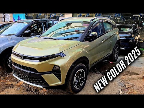 2025 Tata Nexon Grassland Beige Color | Walkaround - YouTube