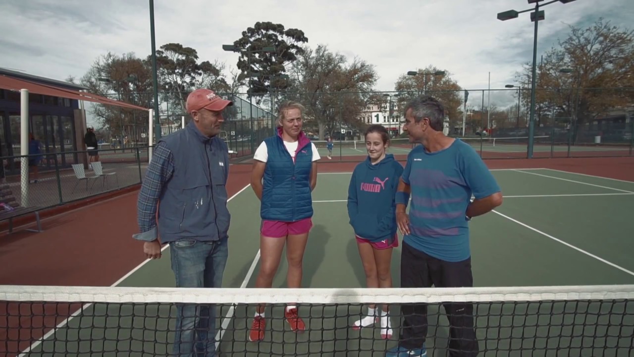 Girls In Tennis UP! - Post Match Interview - Darcy & Grace - YouTube
