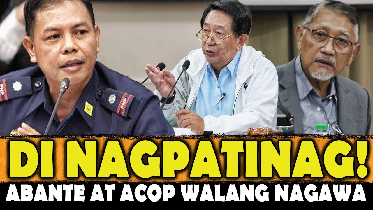 Col.Espinido hindi NAGPATINAG! Rep.Abante at Acop SINUBUKAN ang TAPANG ...