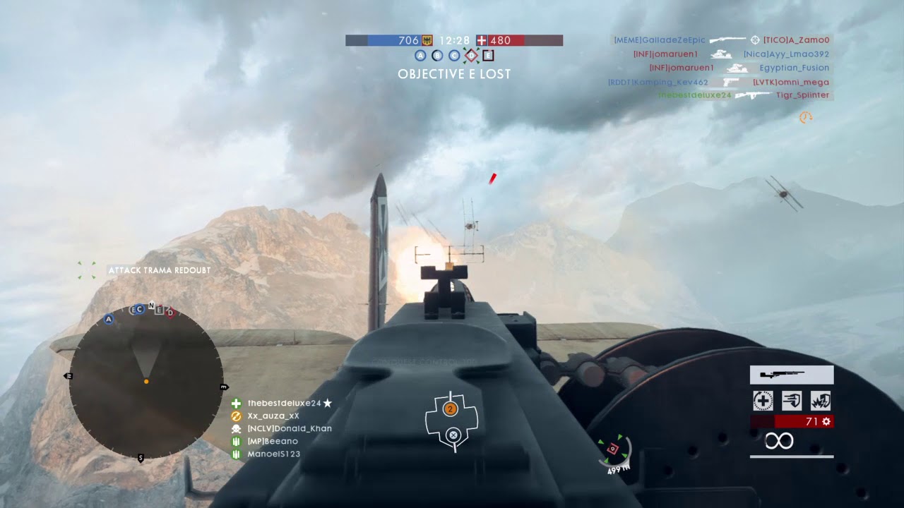 Battlefield 1 Apocalypse - Caporetto - Conquest Assault - YouTube