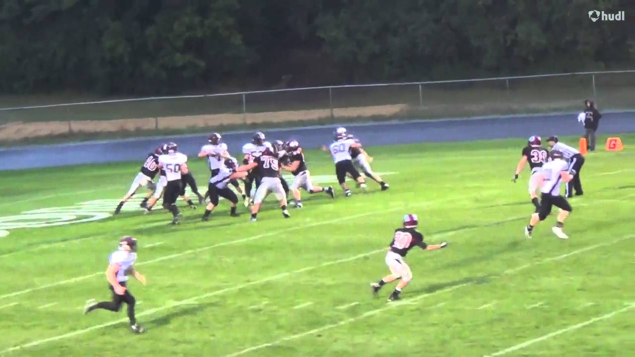 Chris Hess 2015 Senior season RB/OLB highlights - YouTube