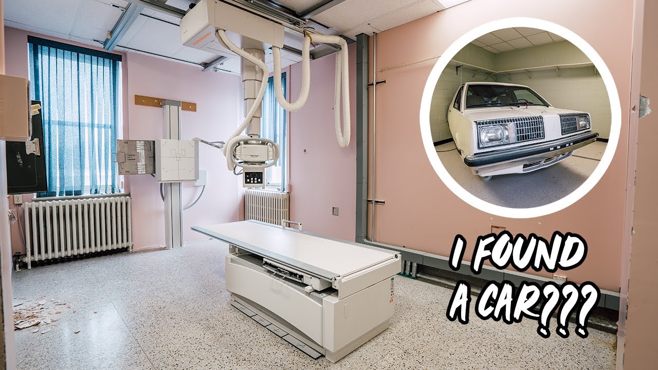 Abandoned Hospital of the Chronically ill (FOUND CAR INSIDE!!!) - YouTube