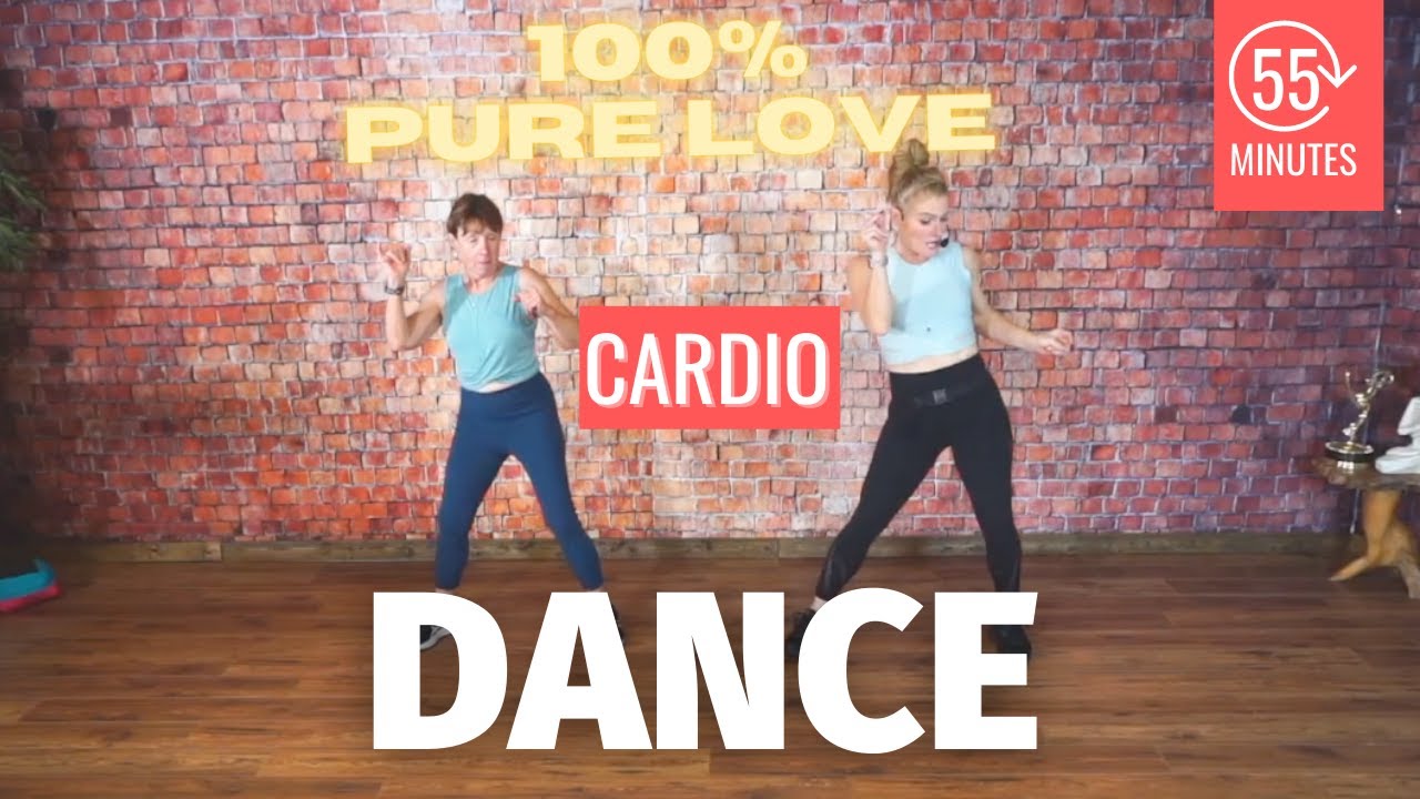 Cardio Dance Workout - 100% Pure Love 90's Dance Fitness - YouTube