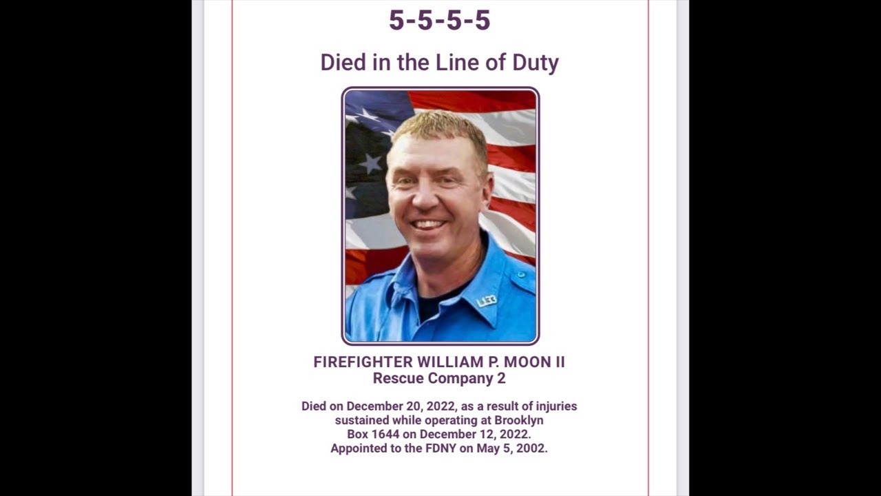 Saved by an Angel! RIP to FDNY Firefighter Billy Moon. - YouTube