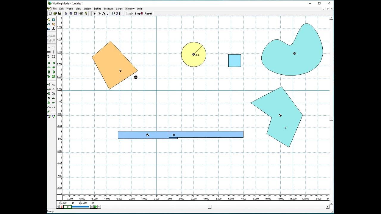 Introduction to Working Model 2D (2) - YouTube