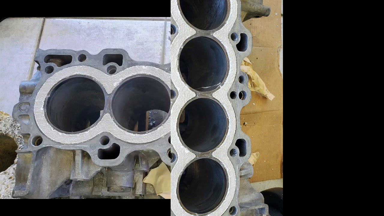 Engine Block Cement Filled B18 Block Part 6 Outcome - YouTube