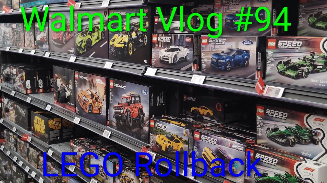 GREAT LEGO ON ROLLBACK! | Walmart Vlog #94 - YouTube