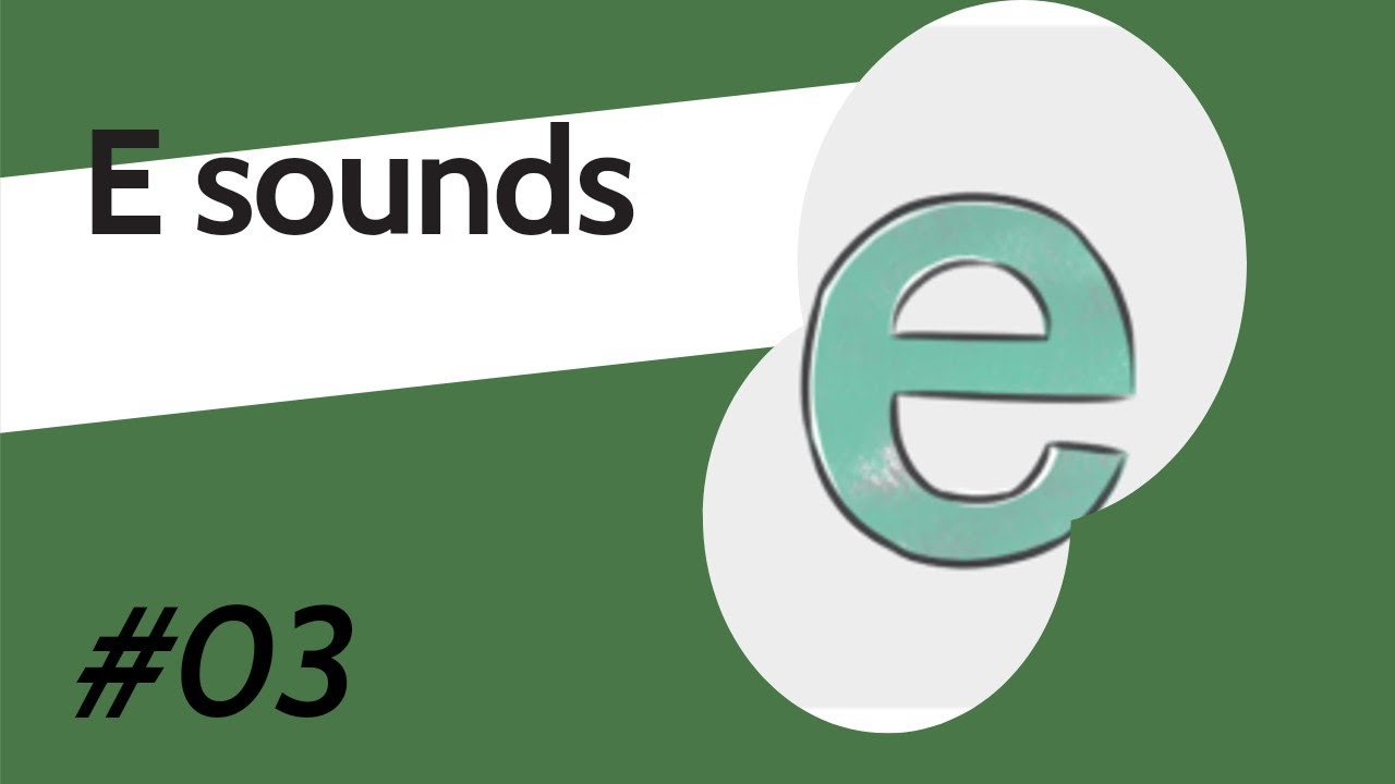 E sounds | ¿Cómo se pronuncia la E en inglés? - YouTube