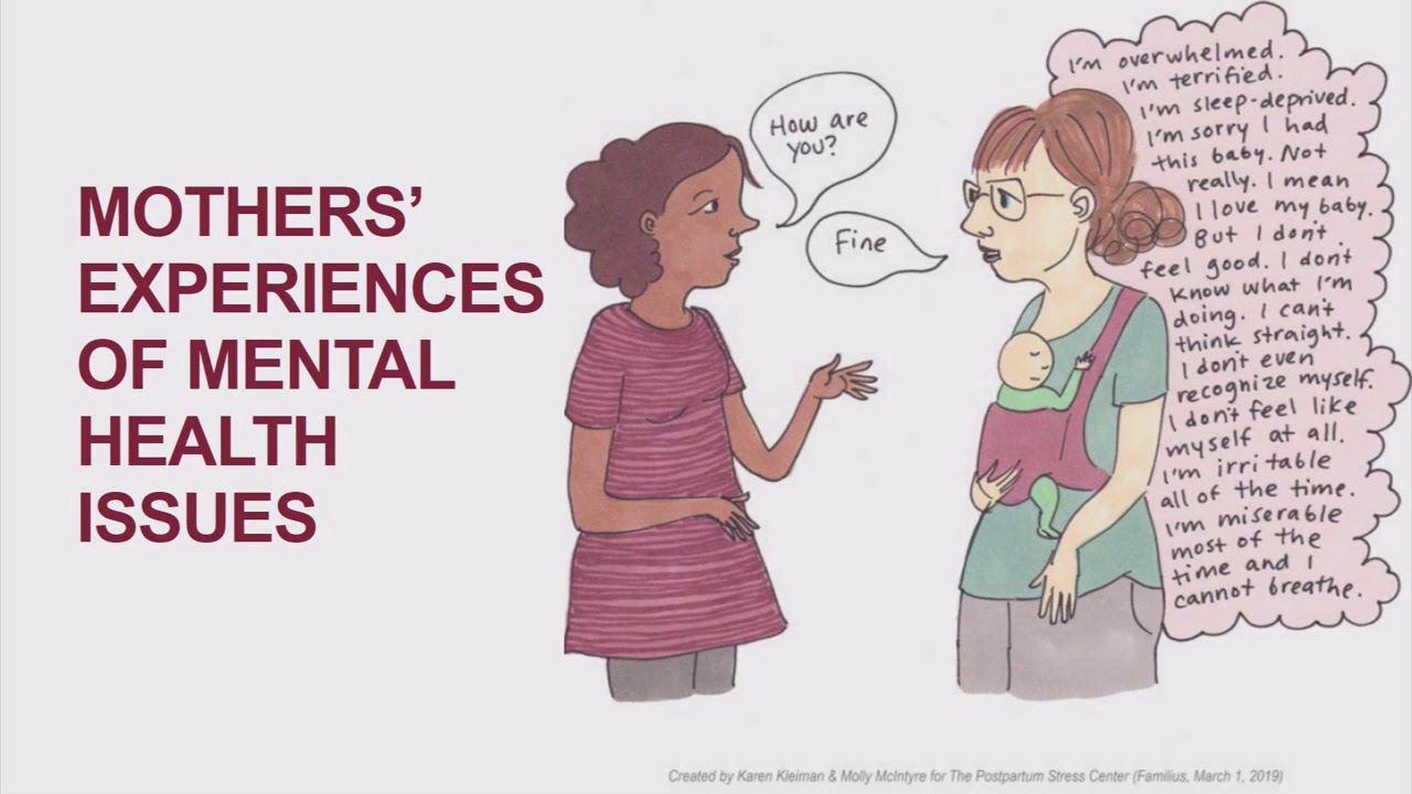 Well Now! Improving Care for Mothers with Mental Health Issues Clip 2 ...