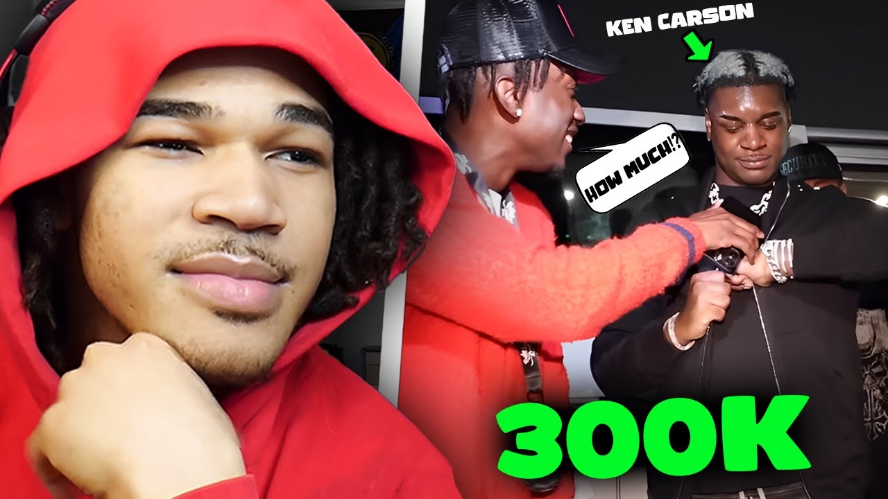 Plaqueboymax reacts to Chrisstoosmoove DRIP CHECK KEN CARSON - YouTube