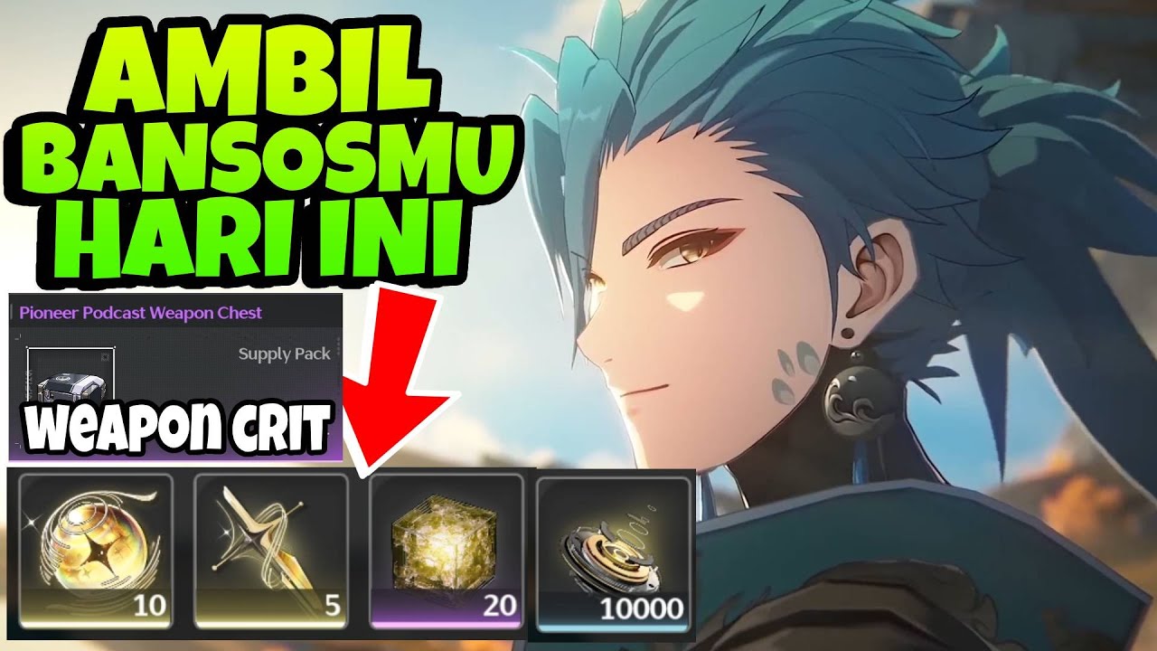 GAME BAIK Bansos Hari ini Akhirnya Dapat Weapon Crit BP 10x Radiant ...