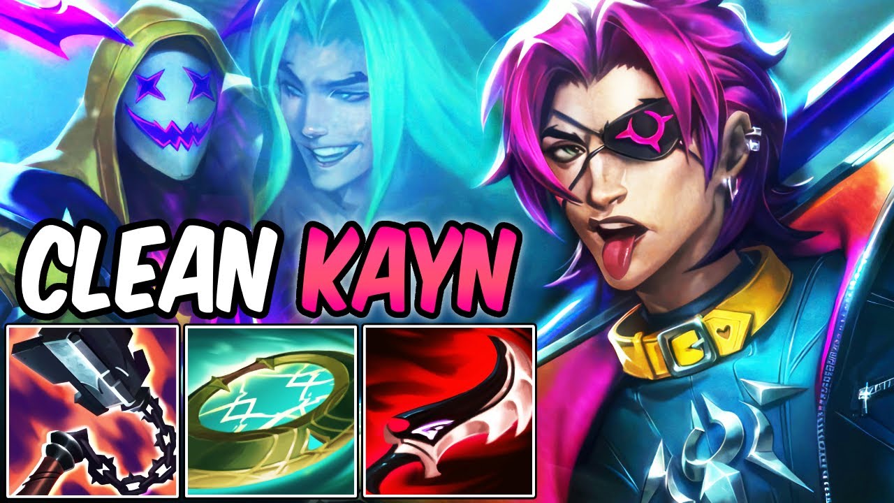 KAYN OUTPLAY S+ GAMEPLAY | HEARTSTEEL LEGENDARY BLUE KAYN & RED KAYN ...