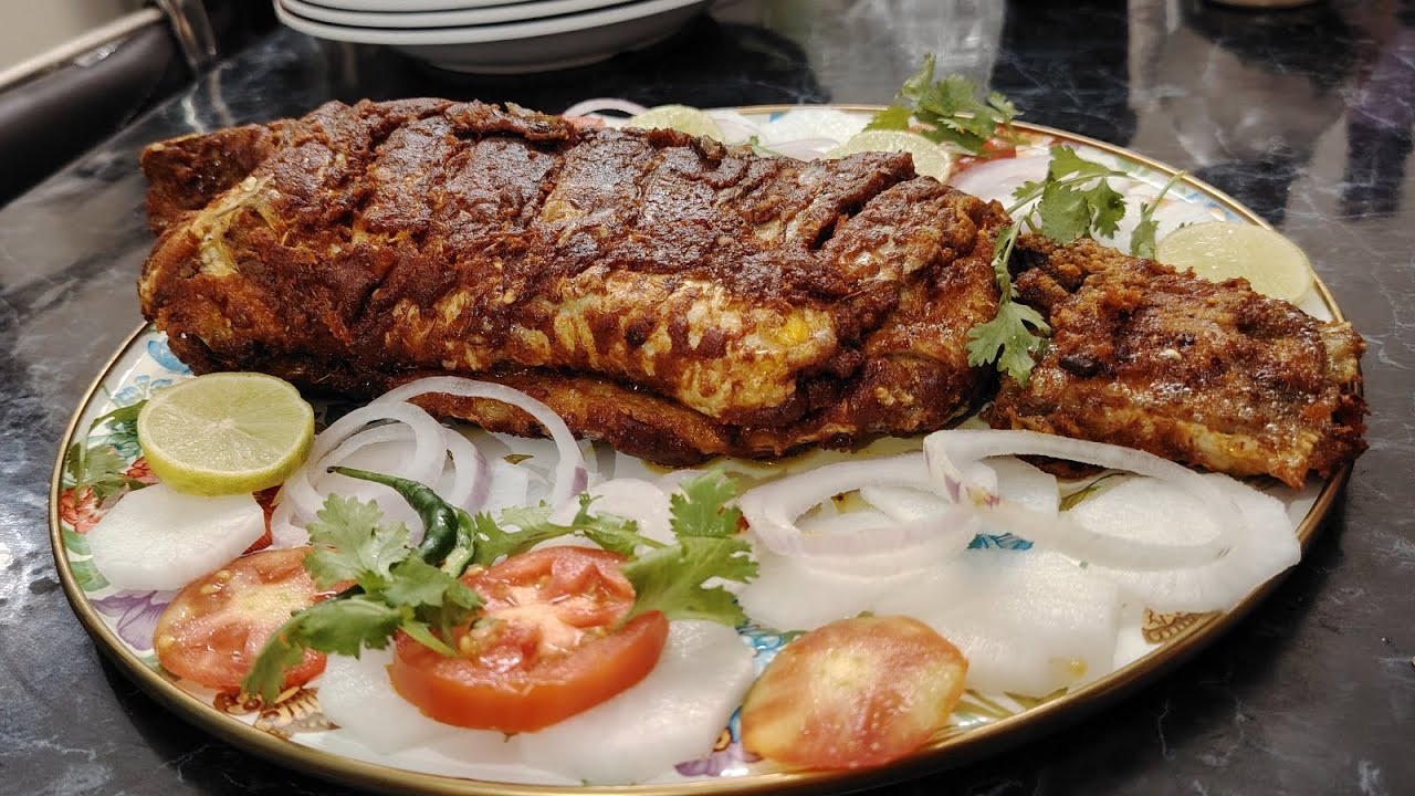 Fish Musallam Recipe🐠 | How to make Lazeez Fish Musallam | Taskeen's ...