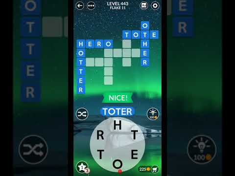 WORDSCAPES LEVEL 443 masaya ang mga salita - YouTube