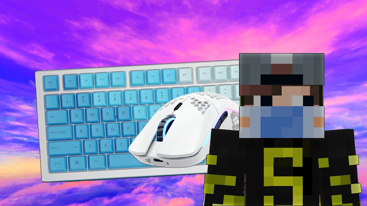 [240 FPS] Keyboard and Mouse Sounds ASMR | Hypixel Bedwars - YouTube