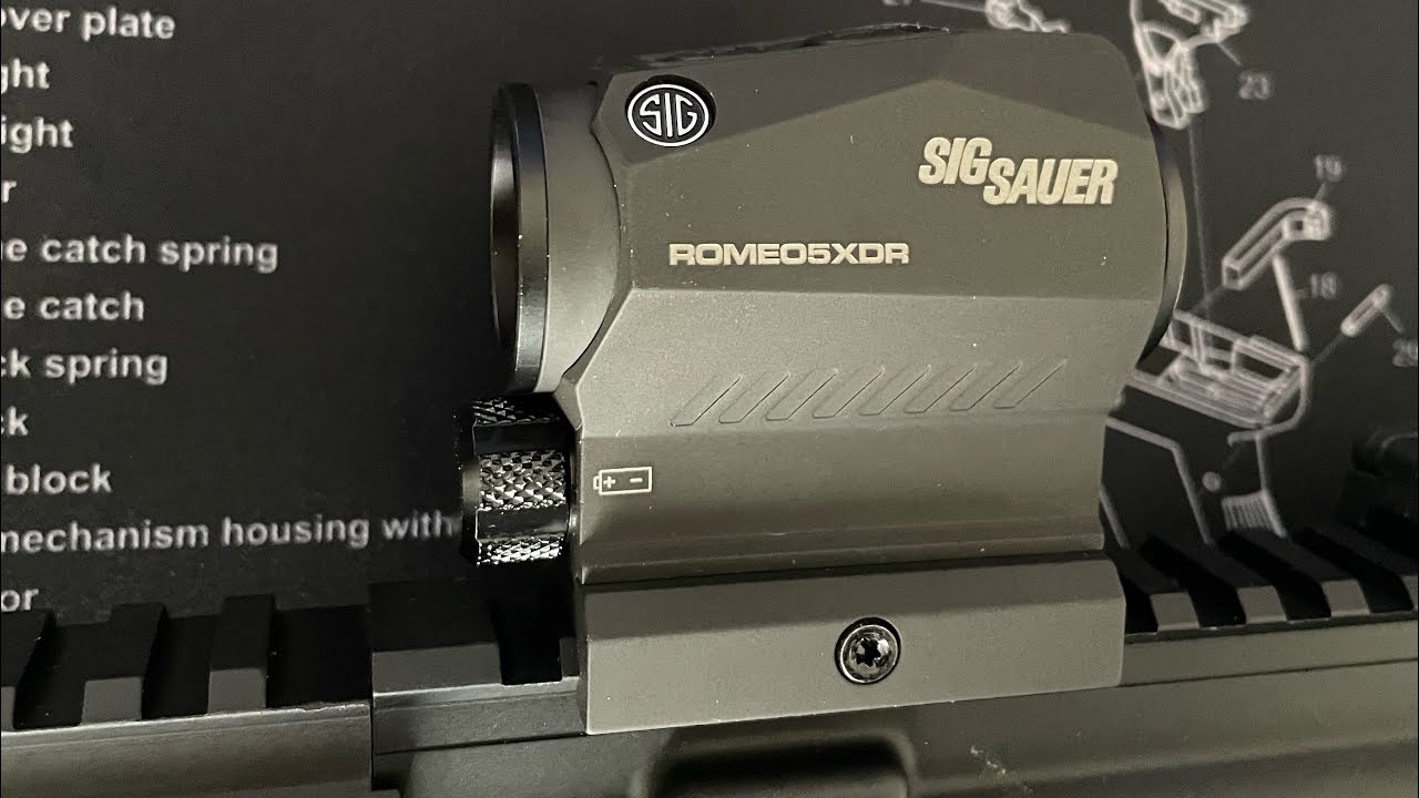 Best Budget Red Dot Optic? Sig Sauer Romeo 5 XDR: 500 round review ...
