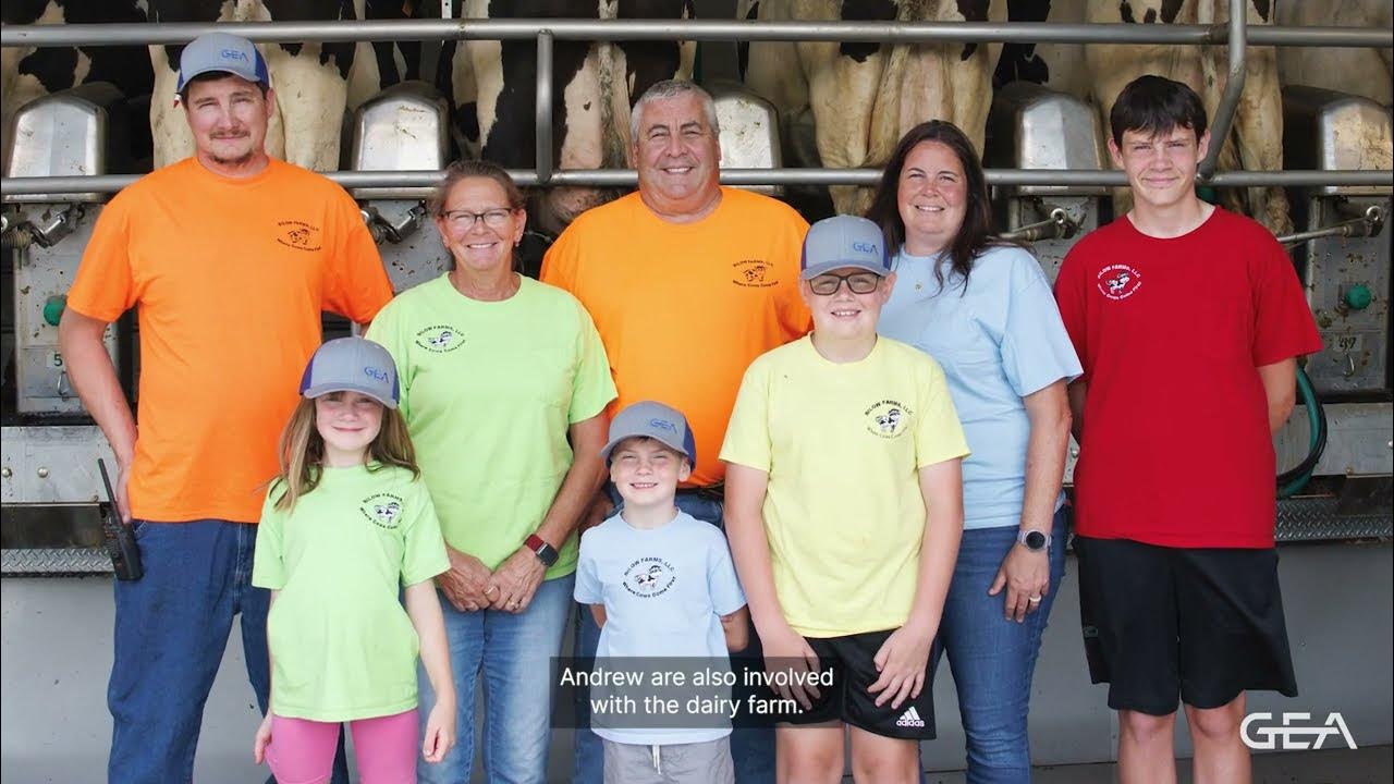 Bilow Farms finds success with GEA rotary parlor - YouTube