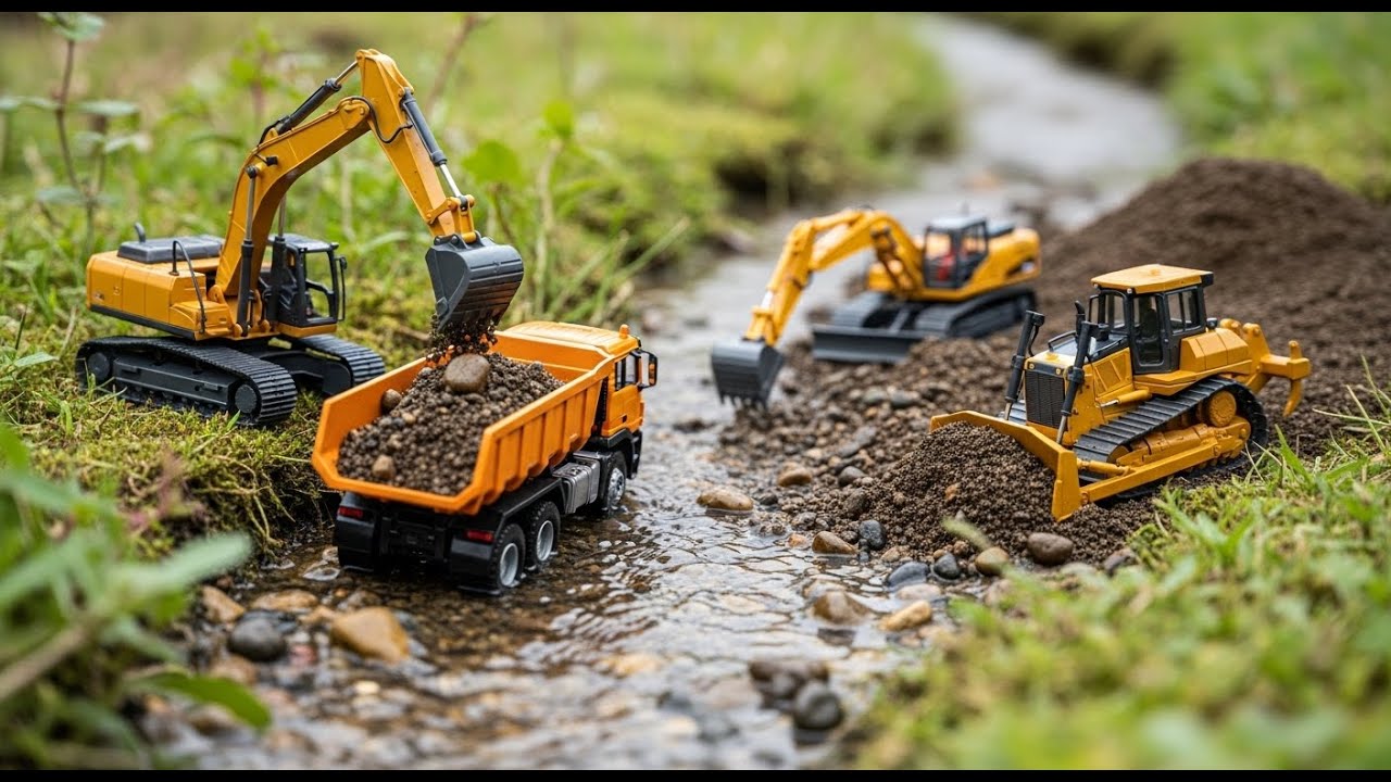 Can These Tiny Machines Move All That Dirt? - YouTube