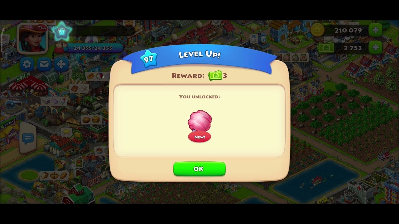 Township Level Up 97 Gameplay # 1 - YouTube