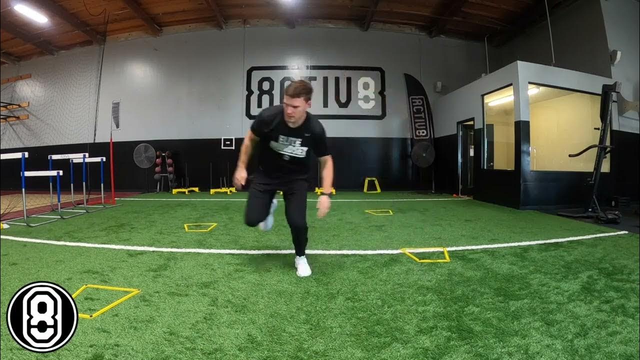 Activ8 | Agility Complex Single Leg Lateral Hop - YouTube
