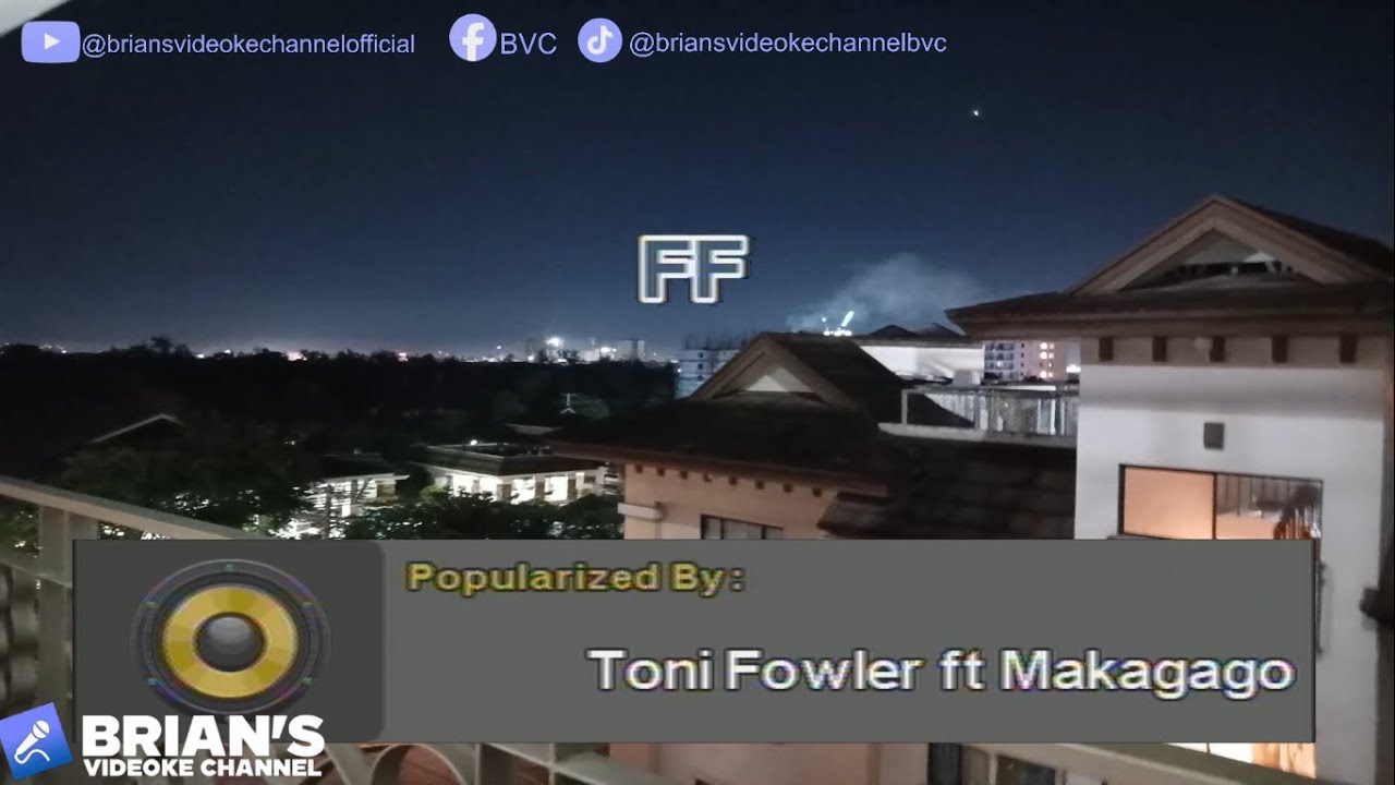 FF - Tony Fowler ft. Makagago (Karaoke) - YouTube