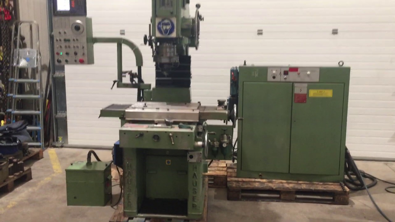 Rectifieuse par coordonnées HAUSER 3SM - www.retec-machines.com - YouTube